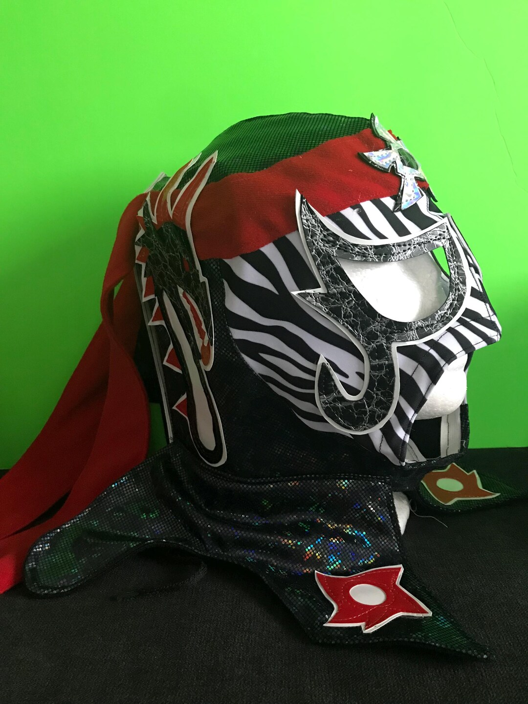 Lucha Libre Mask Dragon Mask Pentagon Jr - Etsy