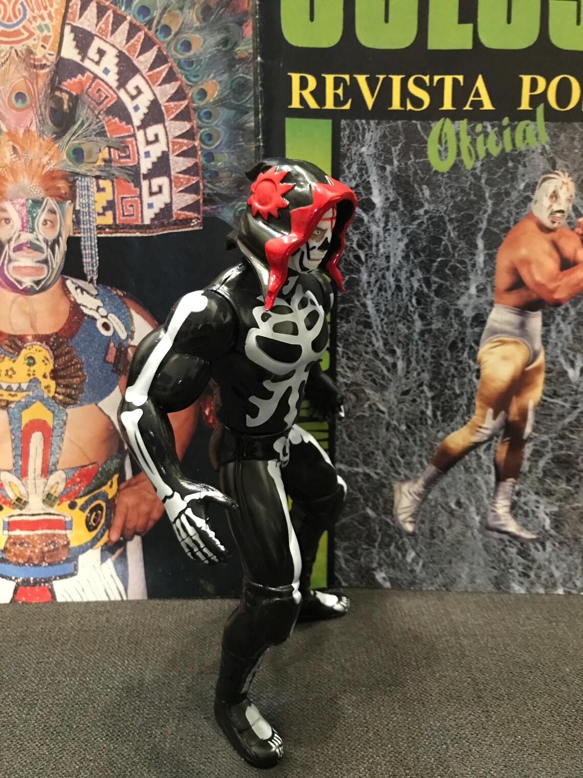 Lucha Libre Mask Mexican Toys Action Figures Lucha Mask Toy La Parka - Etsy