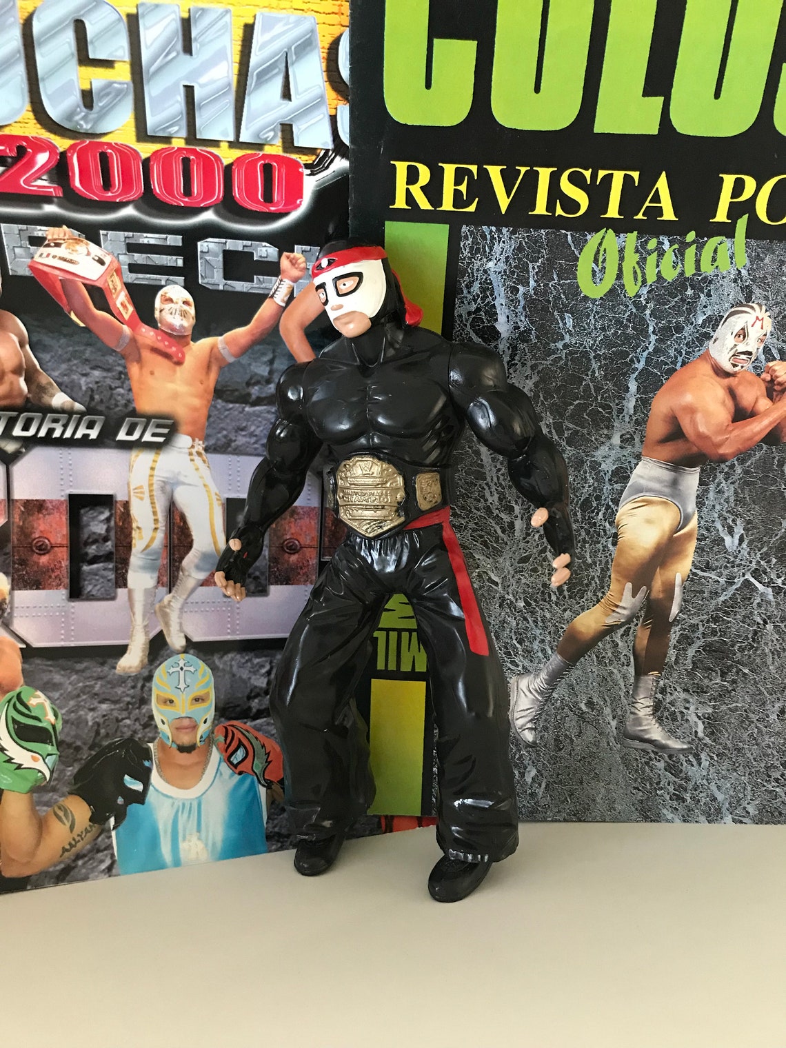 Octagon Lucha Libre Toys Action Figures Lucha Mask Toy Mil - Etsy