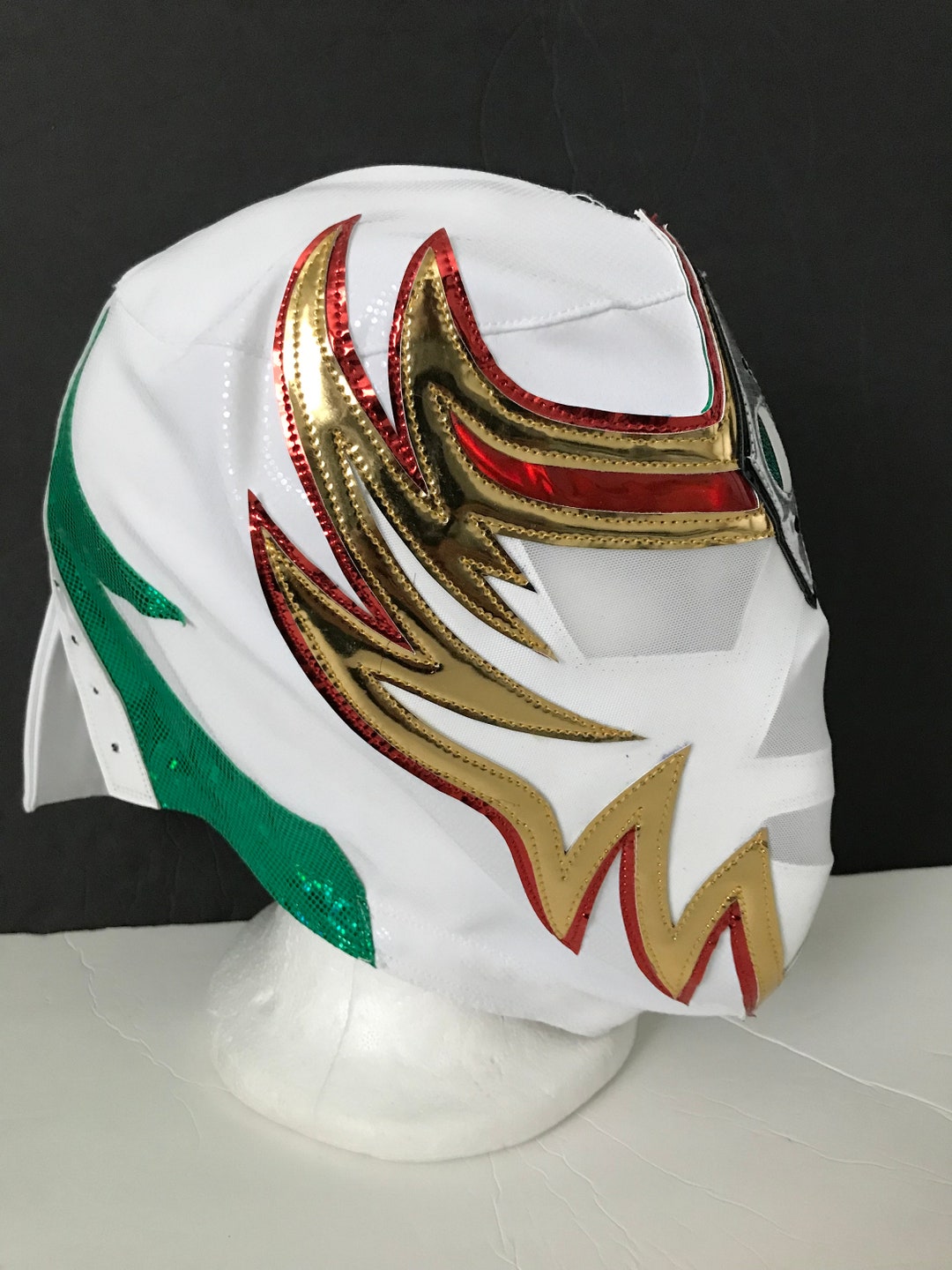 Máscara Dorada Komander Pentagon Jr Mask Lucha Libre Mask Lucha Mask - Etsy
