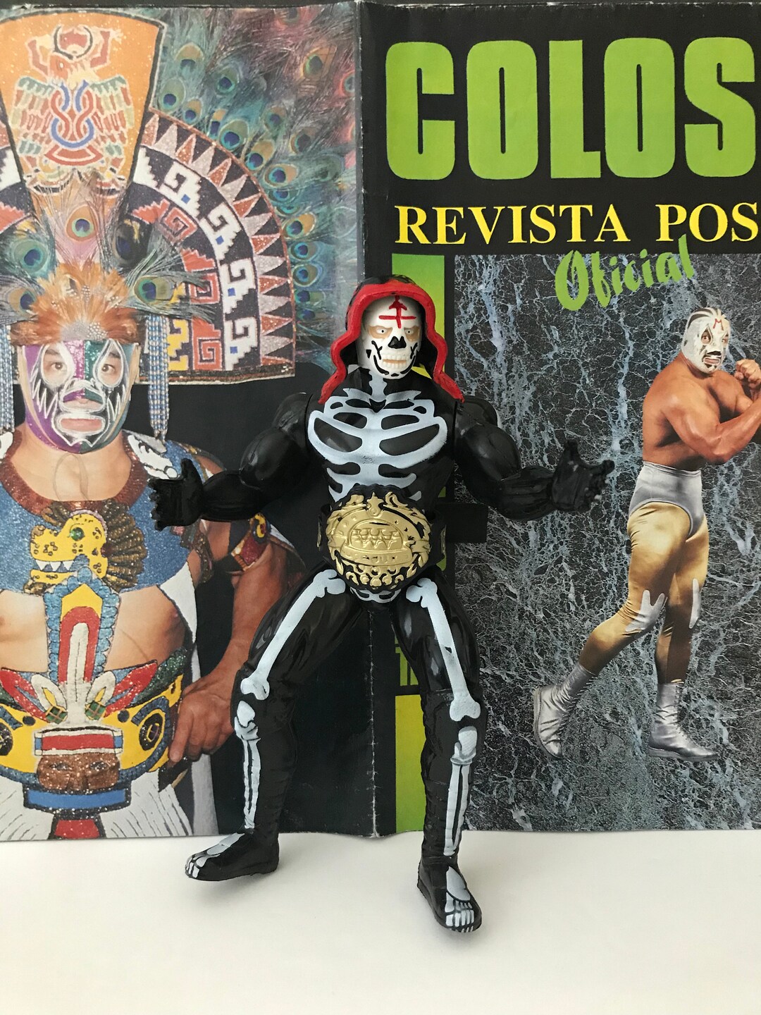 Lucha Libre Mask Mexican Toys Action Figures Lucha Mask Toy La Parka - Etsy