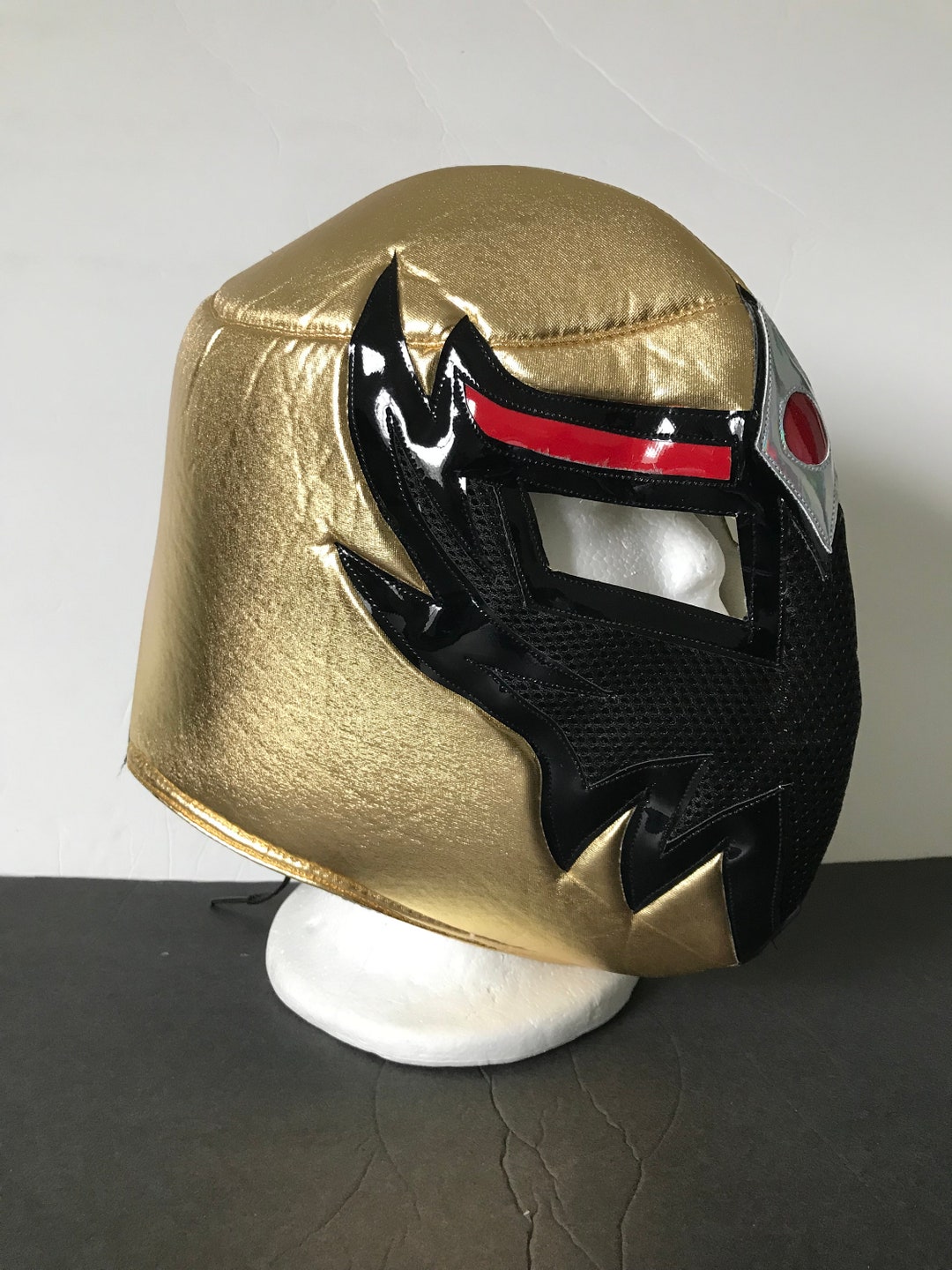 Máscara Dorada Komander Pentagon Jr Mask Lucha Libre Mask Lucha Mask - Etsy