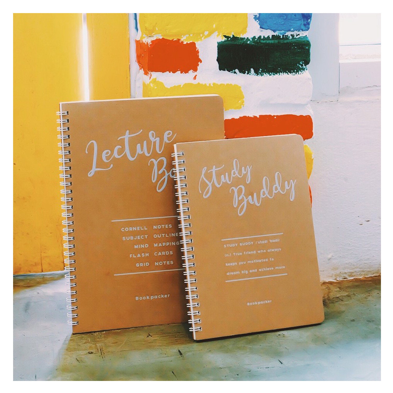 Study Set study Buddy and Lecture Book Academic Notebook / Cornell-note ...