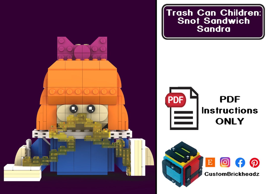 PDF Download NO BRICKS: Trash Can Children Snot Sandwich Sandra Custom ...