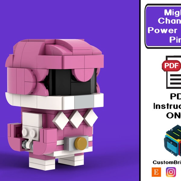 Power Ranger Legos - Etsy