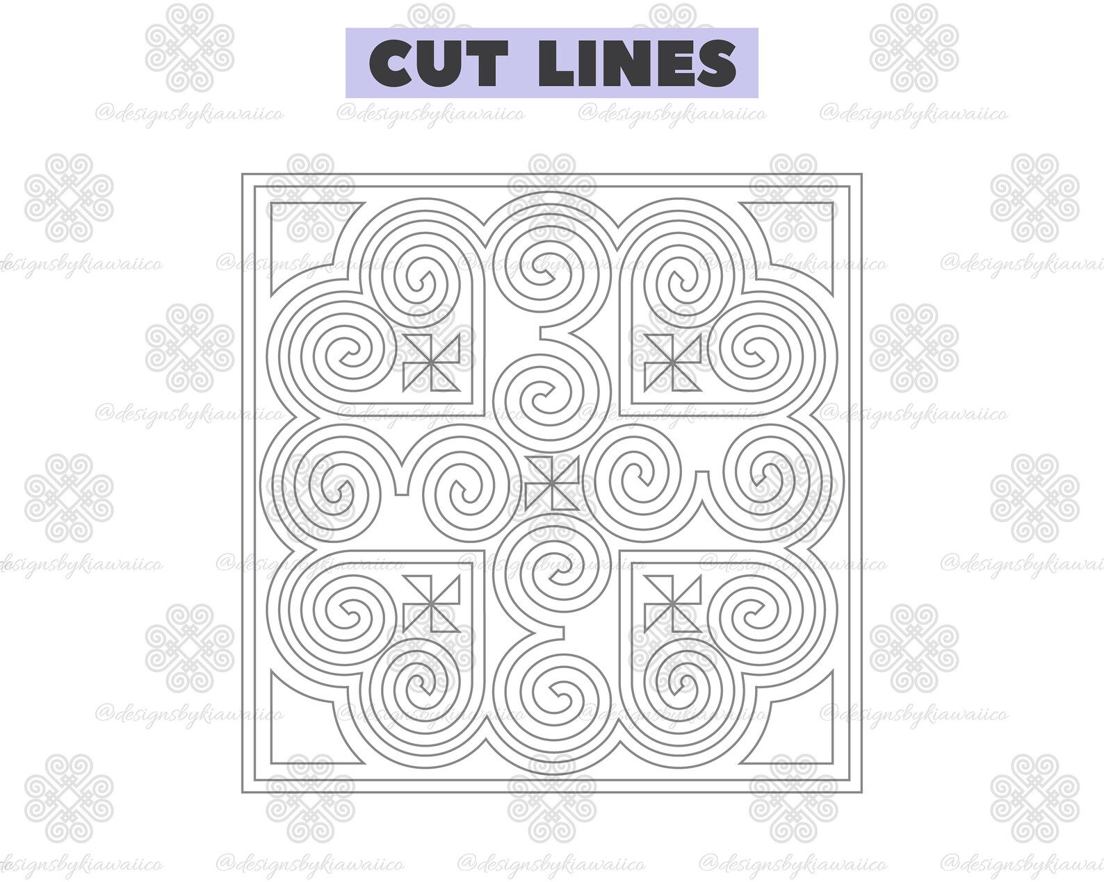 Hmong Design, Hmong Pattern 5, Hmong SVG, Hmong Ethnic Pattern, Hmong ...