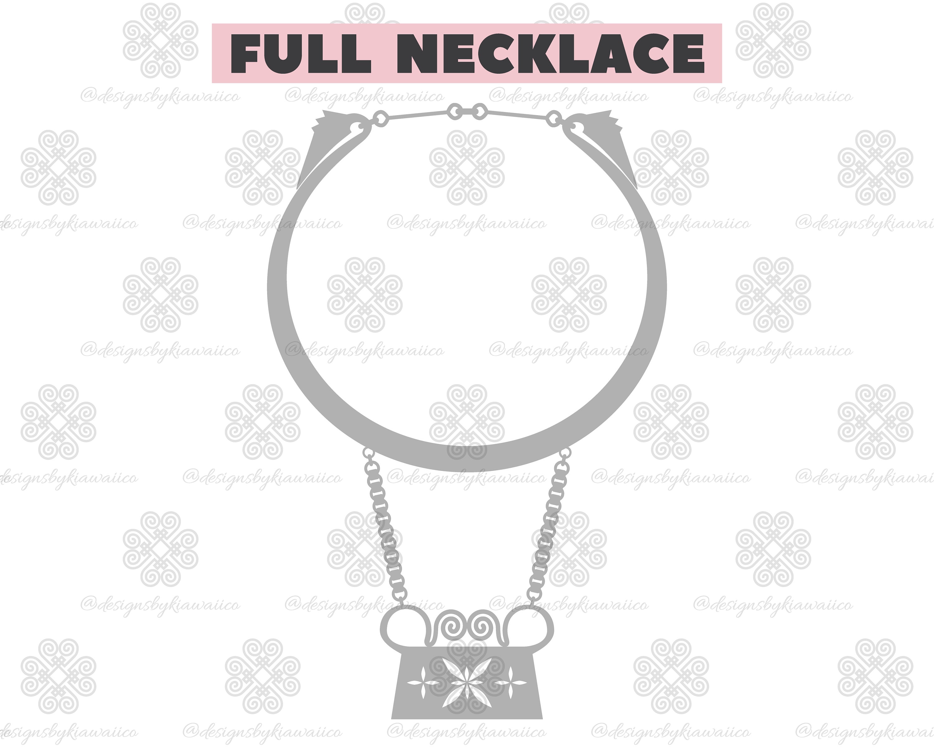 Hmong Design, Hmong Xauv, Hmong Necklace, Hmoob Xauv Cut File, Hmong ...