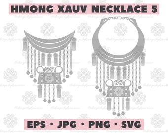 Hmong Necklace xauv - Etsy