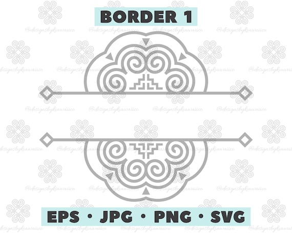 Hmong Design Border September | 2013 | The Art Of Hmong Embroidery