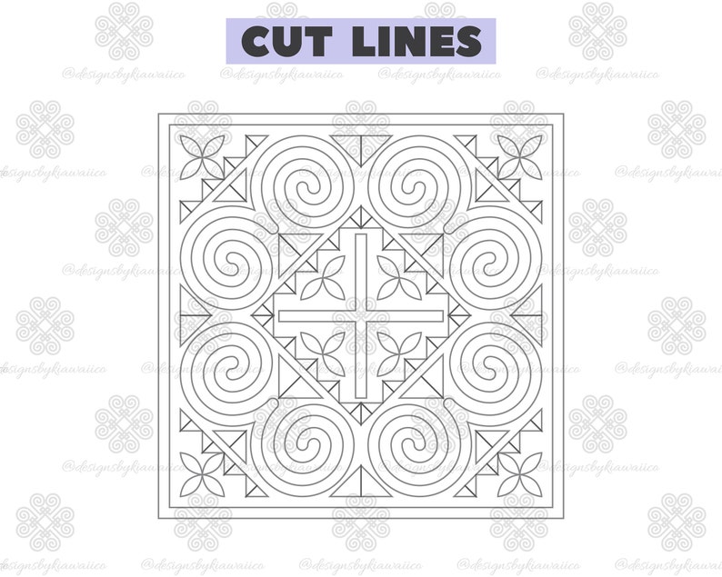 Hmong Design Hmong Pattern 7 Hmong SVG Hmong Ethnic - Etsy