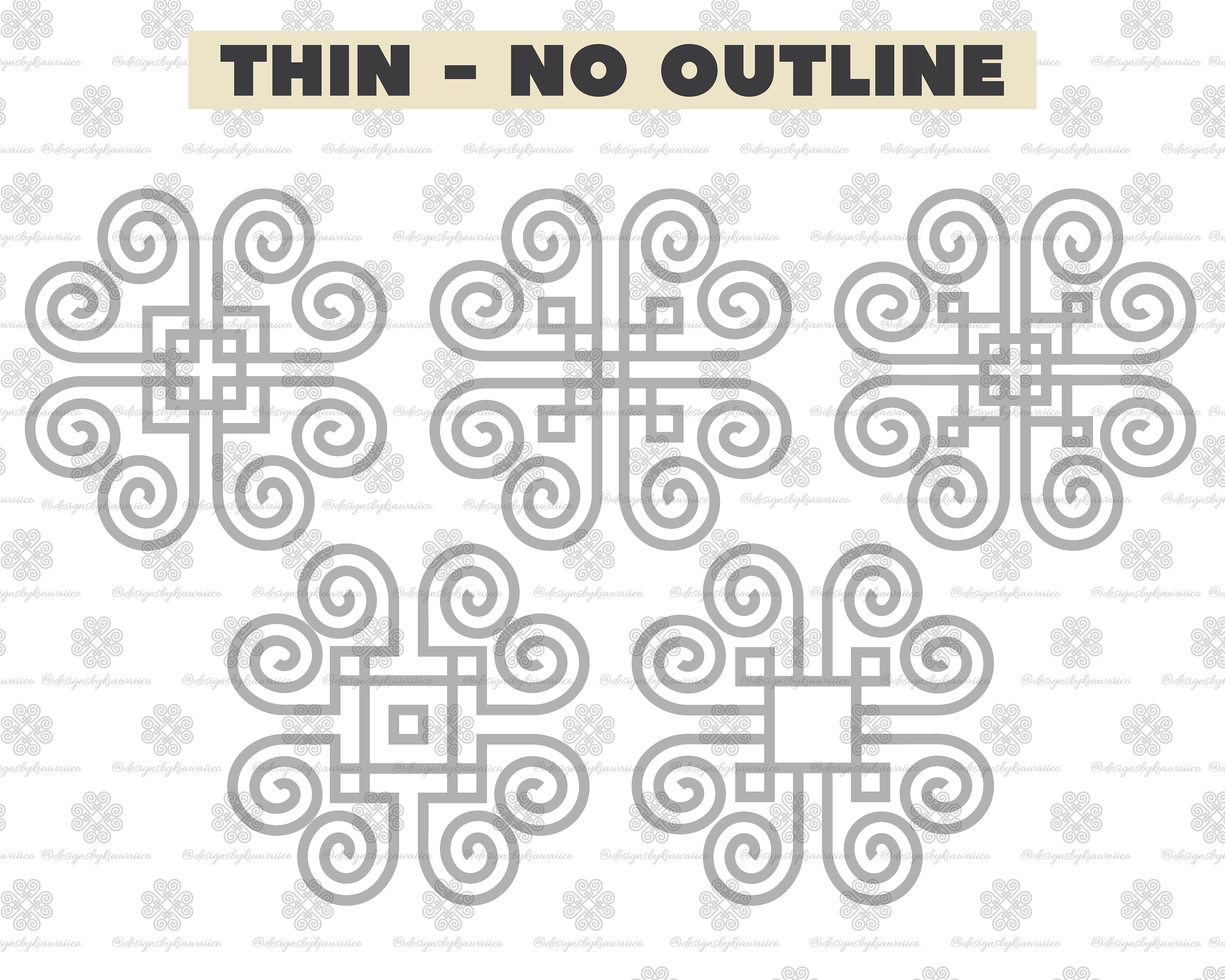 Hmong Design Hmong Heart and Chinese Knot Inspired Hmong | Etsy