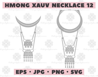 Hmong Necklace xauv - Etsy