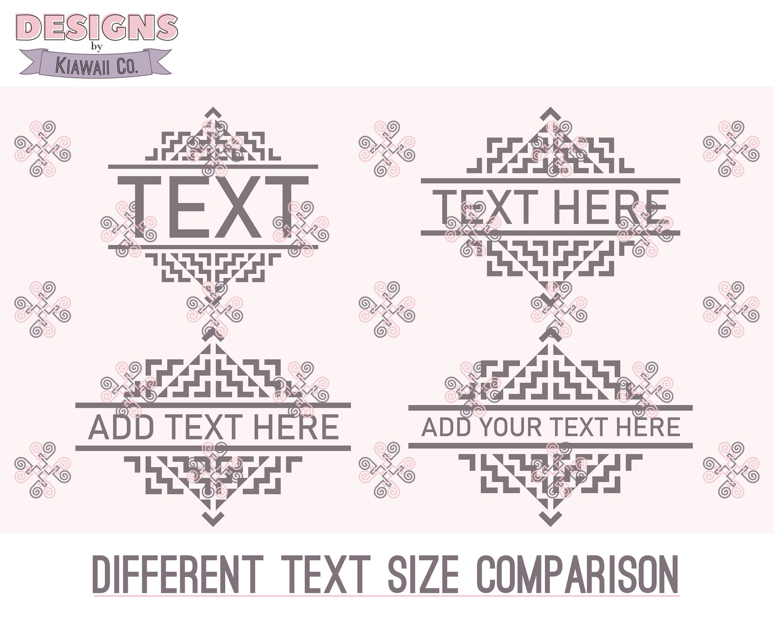 Hmong Design, Border 4, Hmong SVG, Ethnic Border, Cut File, Hmong Motif ...