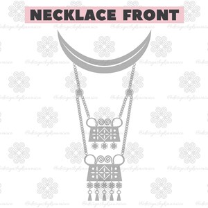 Hmong Design, Hmong Xauv, Hmong Necklace, Hmoob Xauv Cut File, Hmong ...