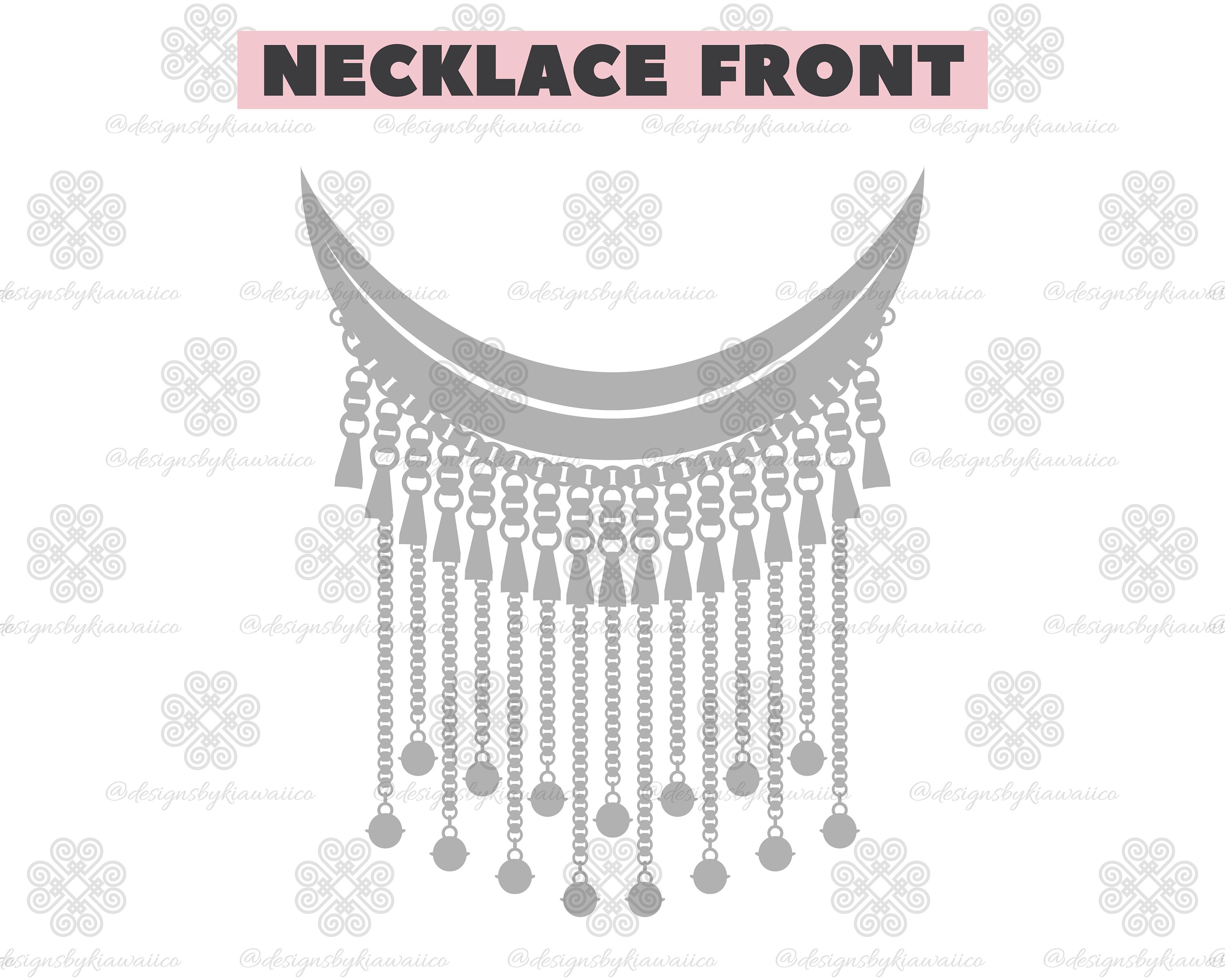 Hmong Design, Hmong Xauv, Hmong Necklace, Hmoob Xauv Cut File, Hmong ...