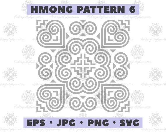 Hmong Designs Pattern Tattoos