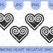 Hmong Heart Swirl Pack 1, Hmong Design, Heart Motif, Hmoob Ethnic ...
