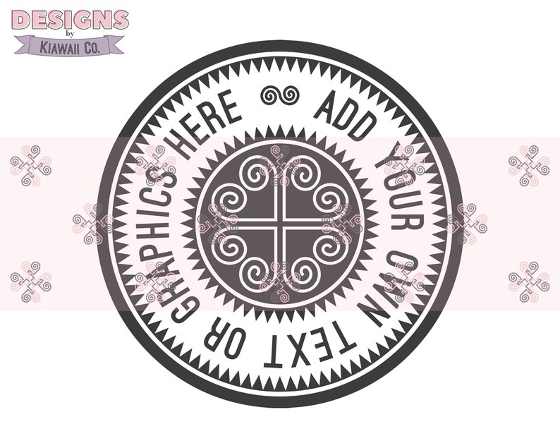 Hmong Design, Round Badge/logo Design, Hmong SVG, Ethnic Motif Cut File ...