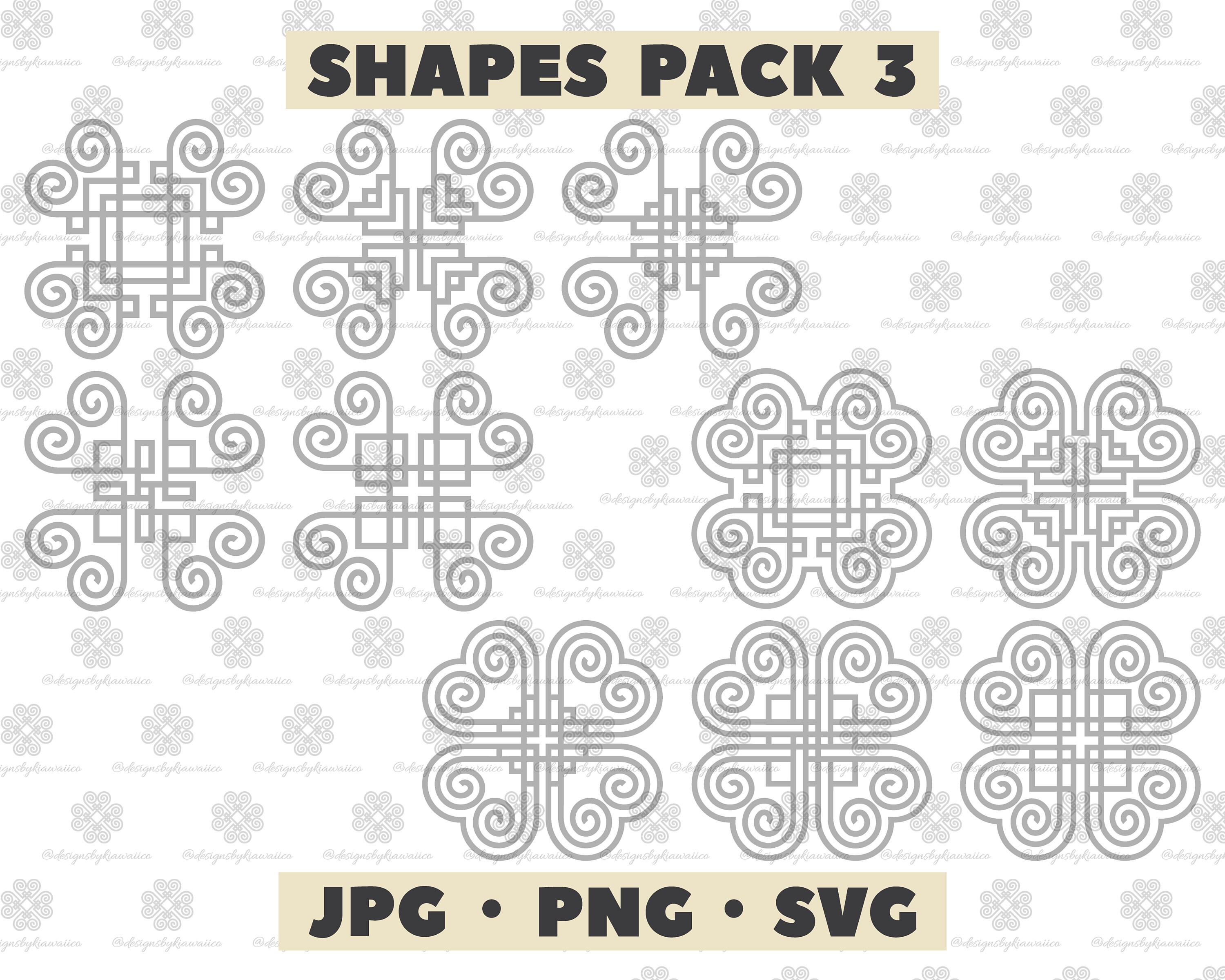 Hmong Design, Hmong Heart and Chinese Knot Inspired, Hmong Inspired ...