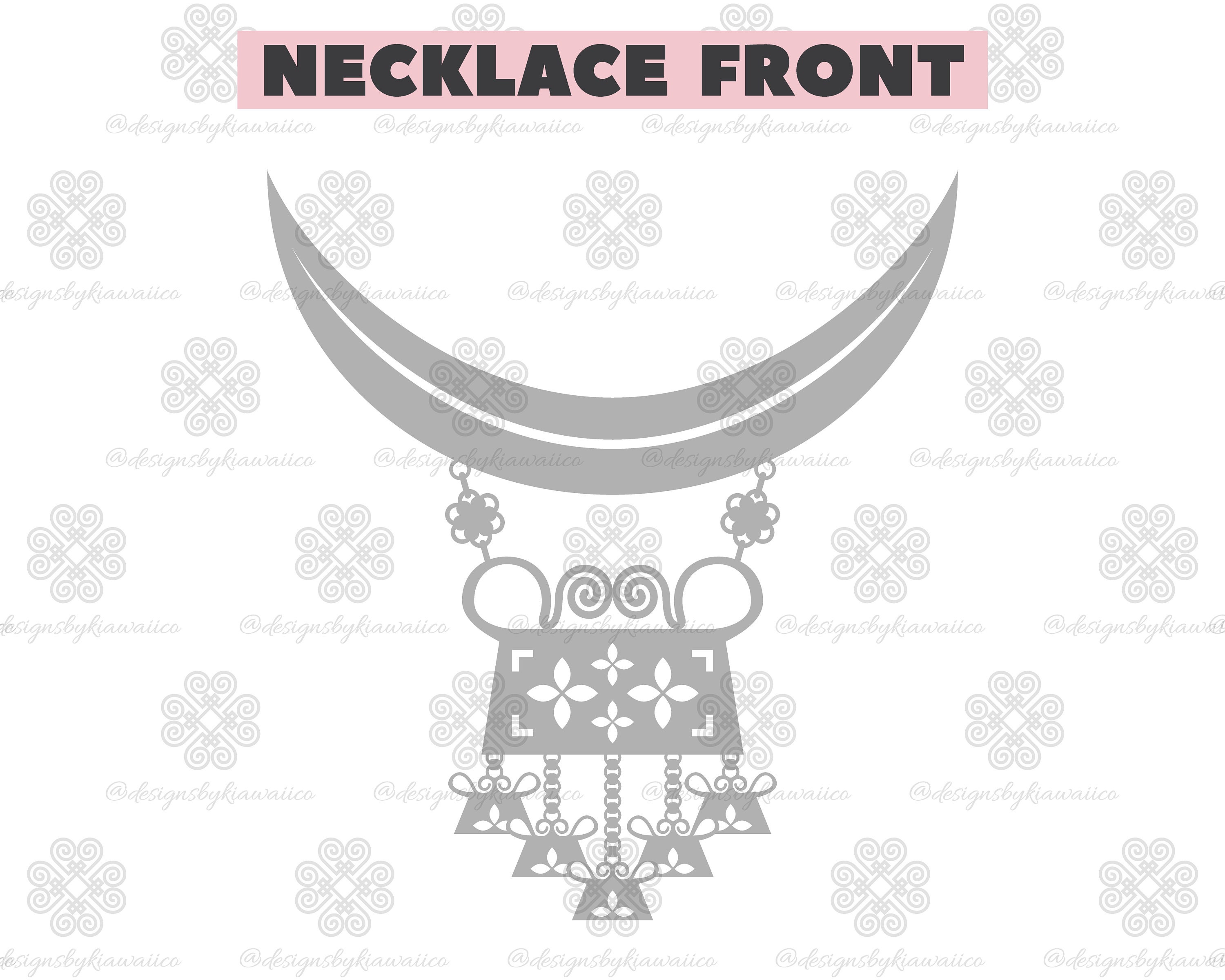 Hmong Design, Hmong Xauv, Hmong Necklace, Hmoob Xauv Cut File, Hmong ...