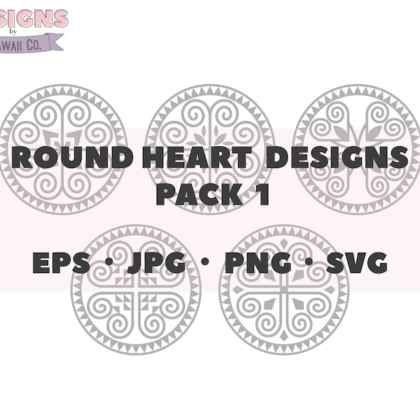 Hmong Heart Svg - Etsy