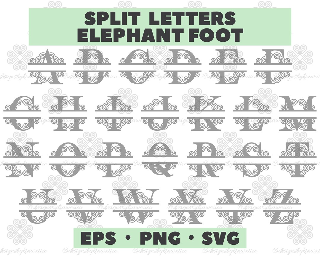 Hmong Design, Full Alphabet Split Letters Hmong Elephant Foot, Hmong ...