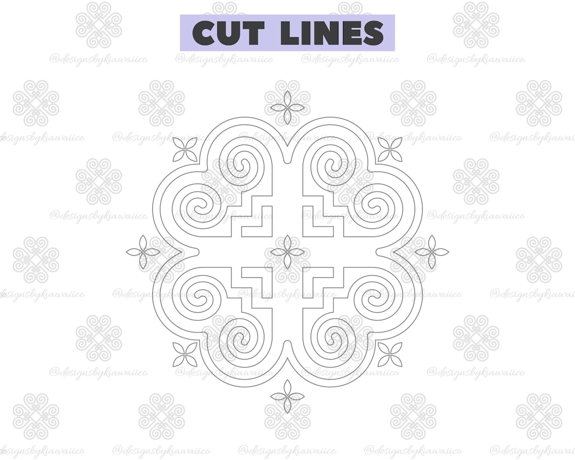 Hmong Design, Hmong Pattern 11, Hmong SVG, Hmong Ethnic Pattern, Hmong ...