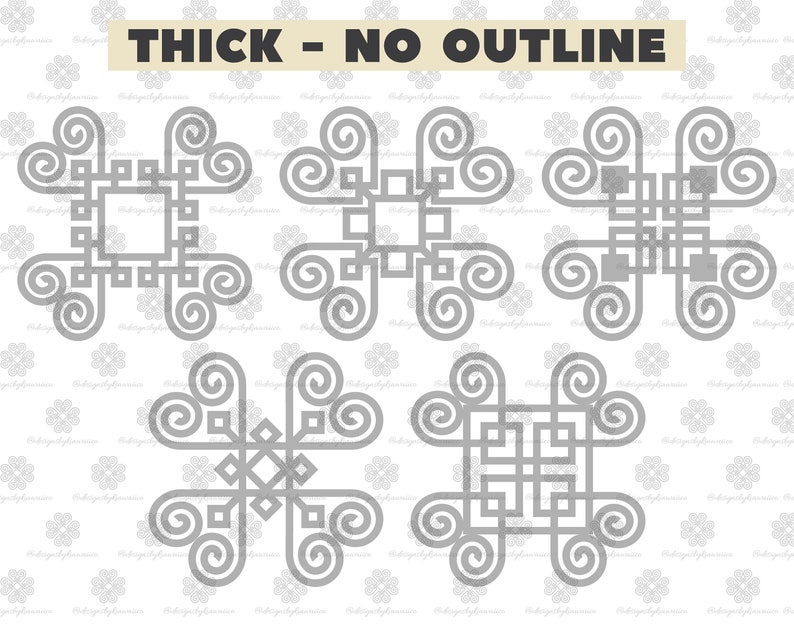 Hmong Design Hmong Heart and Chinese Knot Inspired Hmong | Etsy