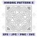 Hmong Design, Hmong Pattern 5, Hmong SVG, Hmong Ethnic Pattern, Hmong ...
