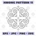 Hmong Design, Hmong Pattern 11, Hmong SVG, Hmong Ethnic Pattern, Hmong ...
