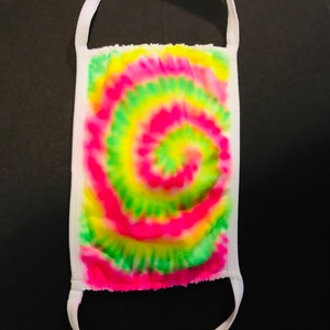 Airbrush Custom Face Mask Personalized Name Mask Tie Dye Cute Face Mask ...