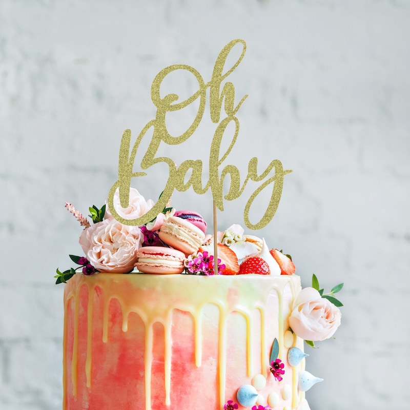 Baby Cake Topper - Etsy