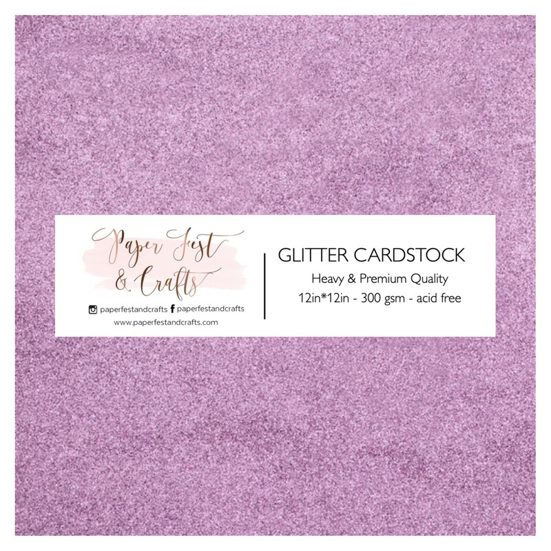 Purple Glitter Paper - Etsy