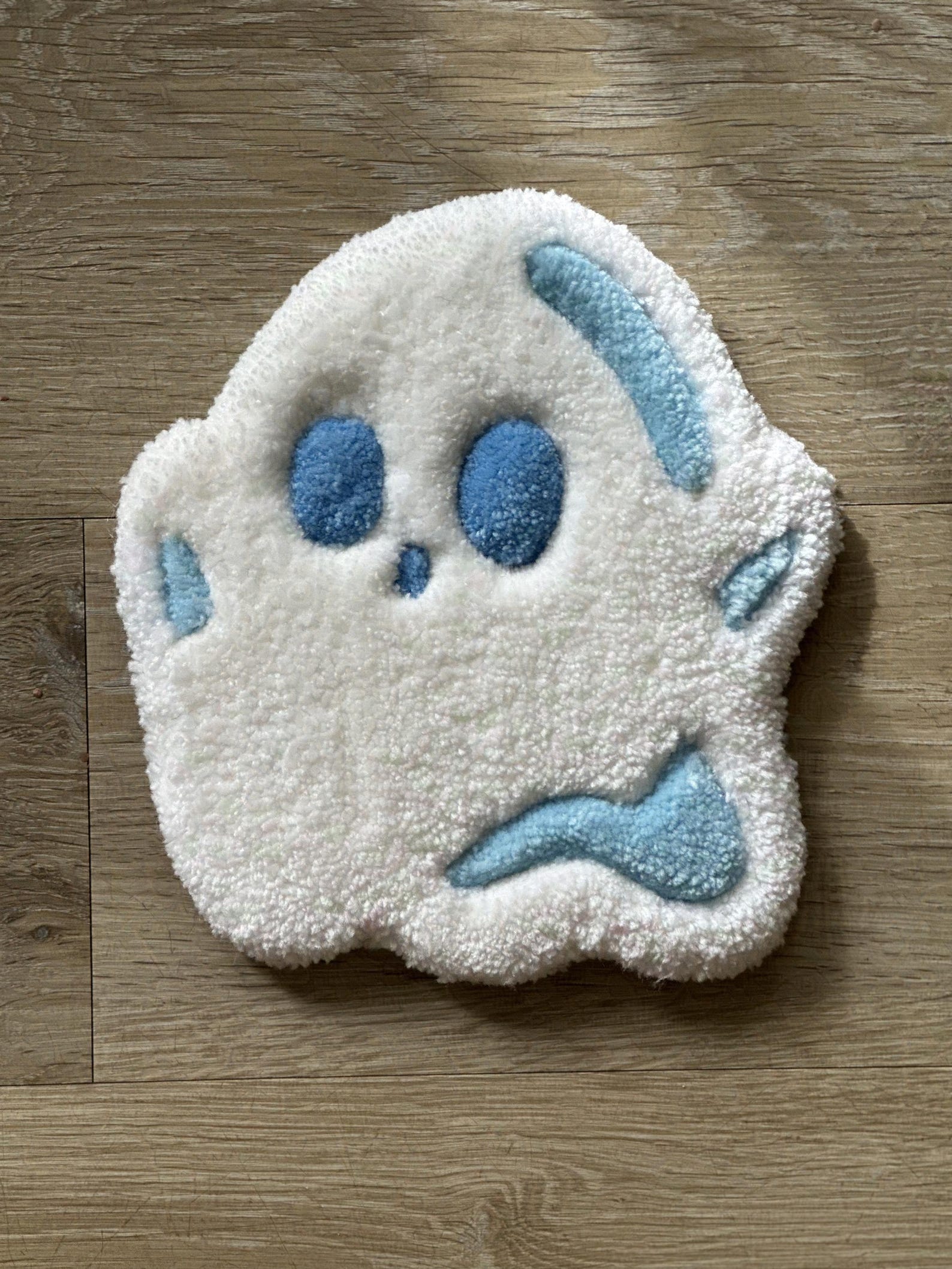 Tufted Wall Rug Darryl the Lil Ghost Cute Tuft Rug - Etsy