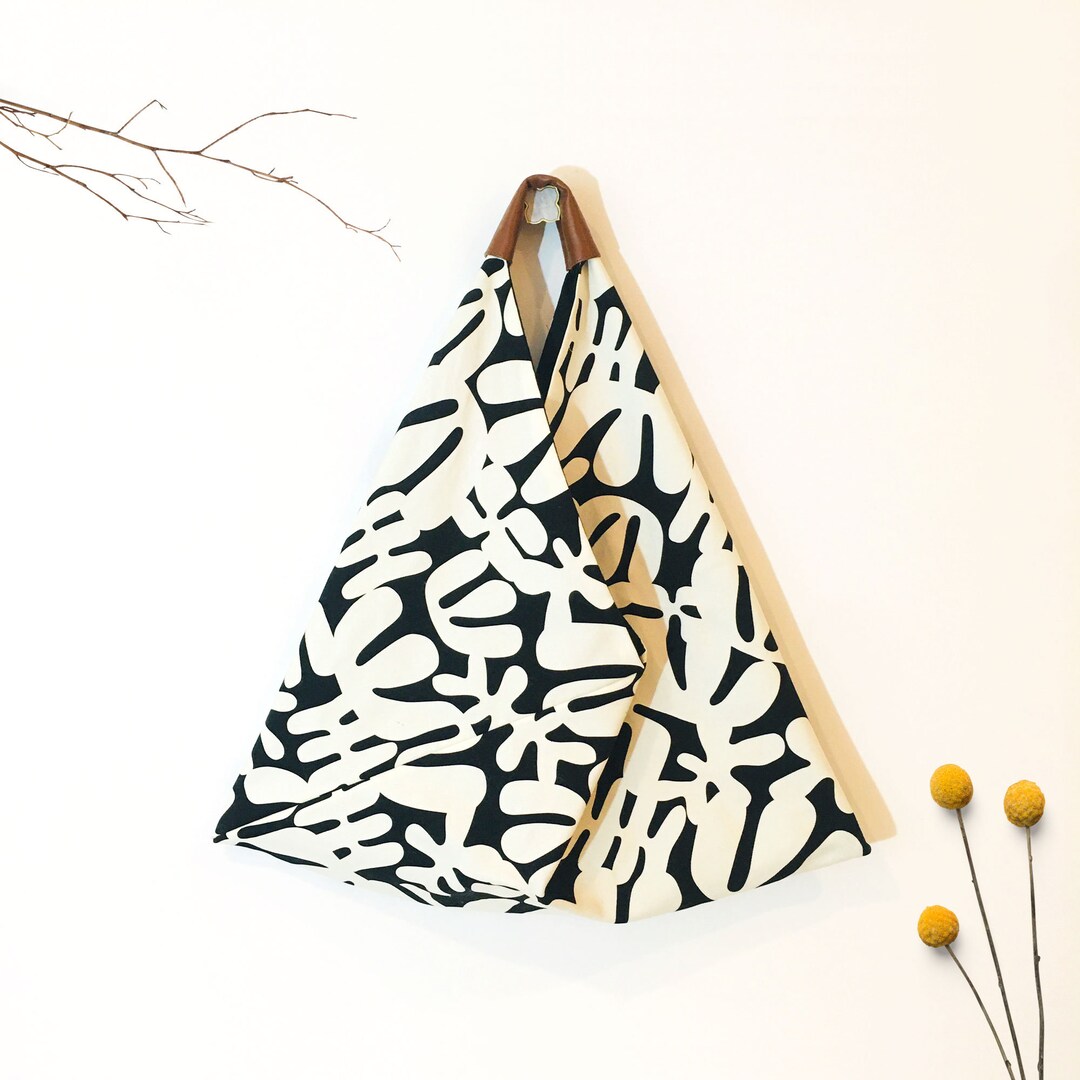 Modern Eco Bag | Japanese Origami Bag | Canvas Bag | Bento Bag ...