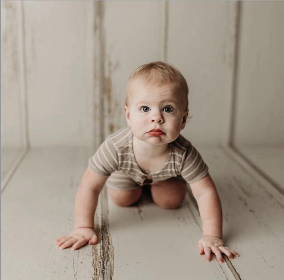 RTS 3-12 Months, Sitter Size, Photo Props, Sitter Romper, Photography ...