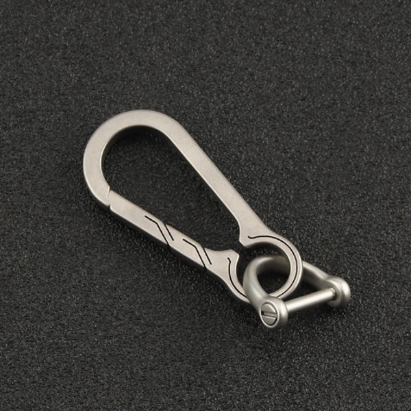 Titanium Carabiner - Etsy