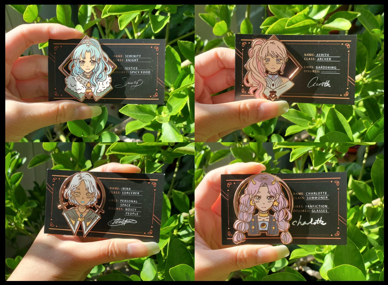 RPG Enamel Pins - Etsy