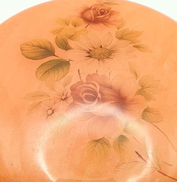 Beautiful Peach/Pink Alabaster Powder Jar with Origin… - Gem