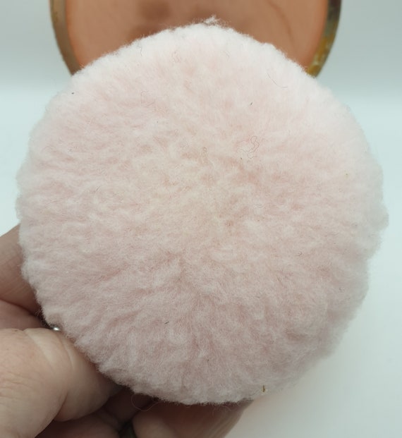 Beautiful Peach/Pink Alabaster Powder Jar with Origin… - Gem