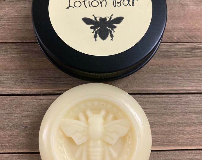 Lotion Bar, Beeswax Lotion Bars, Bee Lotion Bar, Moisturizer Bar, Lotion, All Natural ...