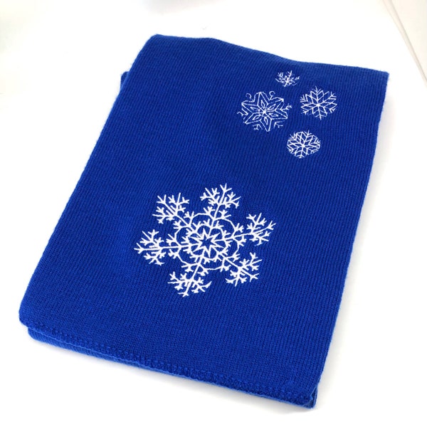 Snowflake Scarf - Etsy