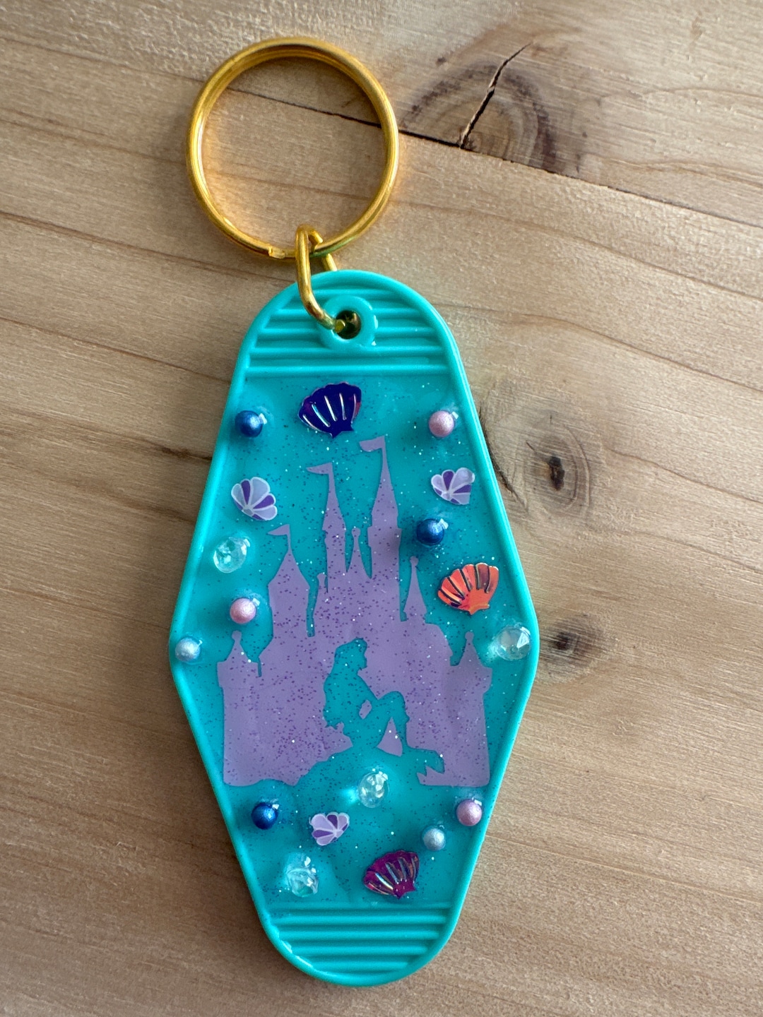 Disney Little Mermaid Keychain - Etsy