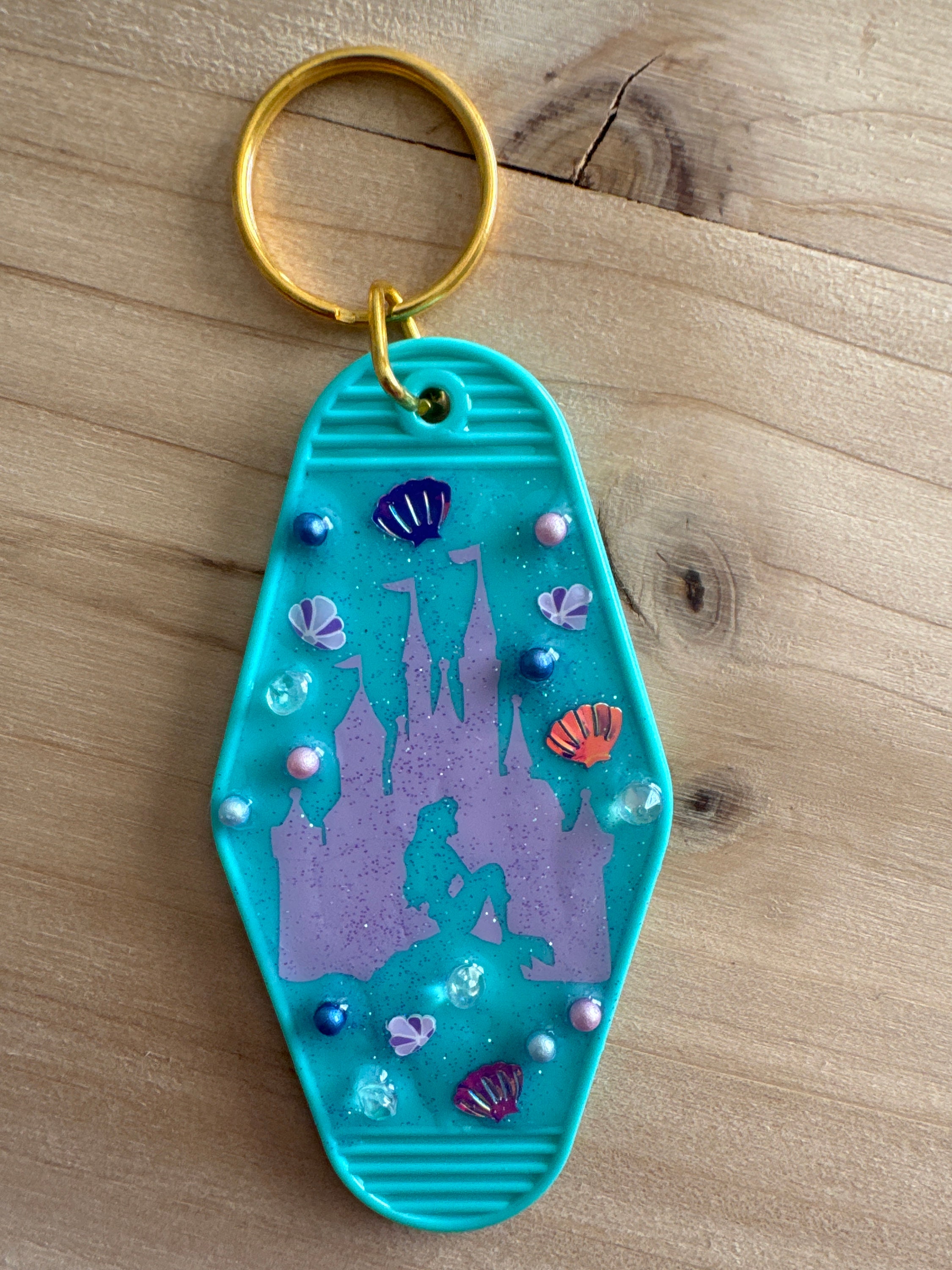 Disney Little Mermaid Keychain - Etsy