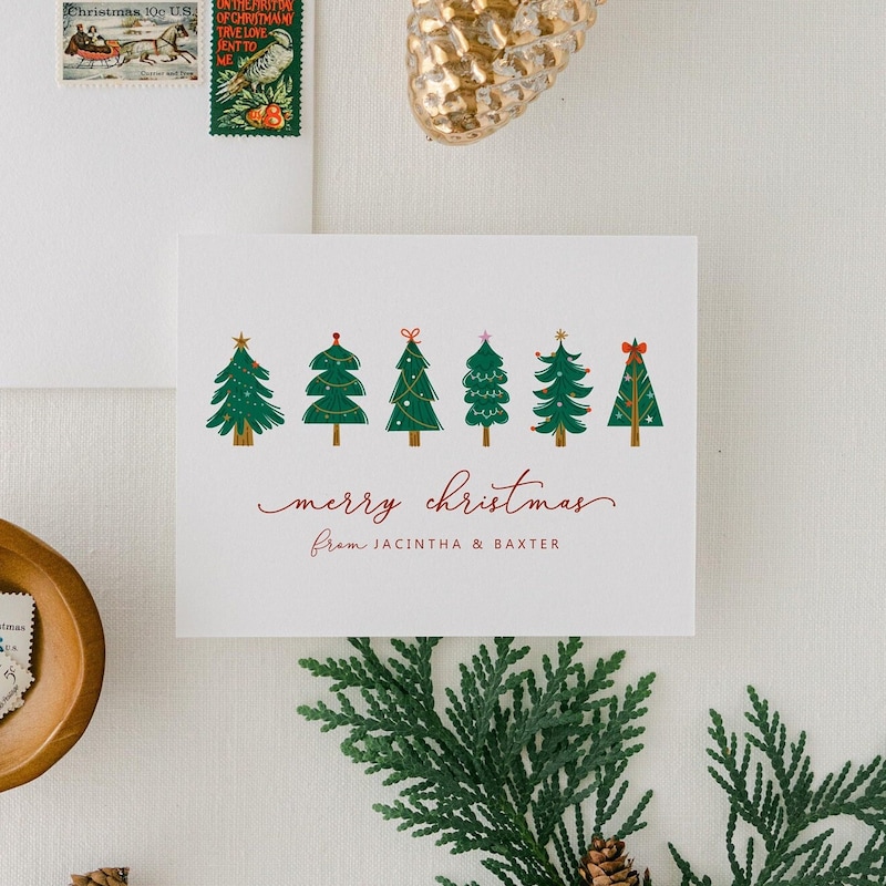 Custom Christmas Cards - Etsy