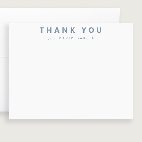 Thank You Cards Men - Etsy