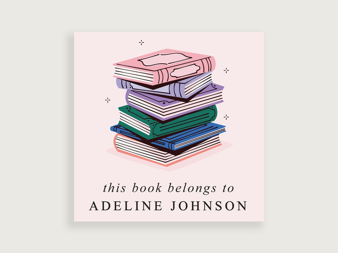 Personalized Bookplate Stickers | Bookplate Labels for Teachers | From ...