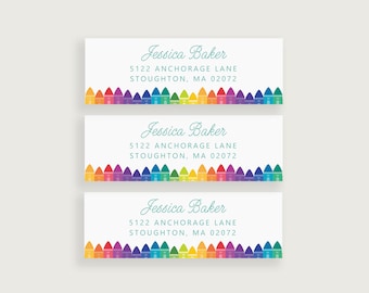 Personalized Address Labels - Etsy