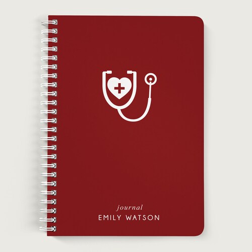 Personalized Nurse Notebook Nurse Journal Stethoscope - Etsy