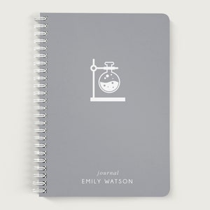 Science Notebook, Chemistry Notebook, Teacher Notebook Personalized ...